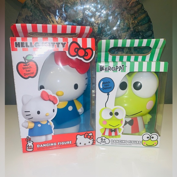 Hello Kitty | Toys | Hello Kitty Dancing Figure Keroppi Bundle Set New ...